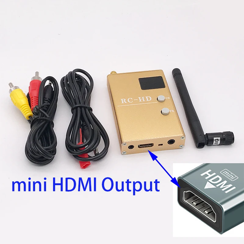 RC-HD-FPV-5-8G-48CH-Video-Receiver-With-mini-HDMI-1080P-Output-For-RC ...