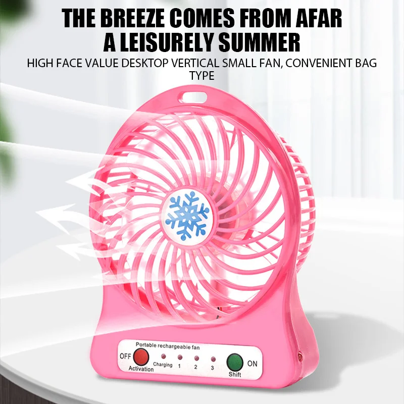 USB-Desktop-Mini-Fan-USB-Rechargeable-Student-Home-Office-Table-Small ...