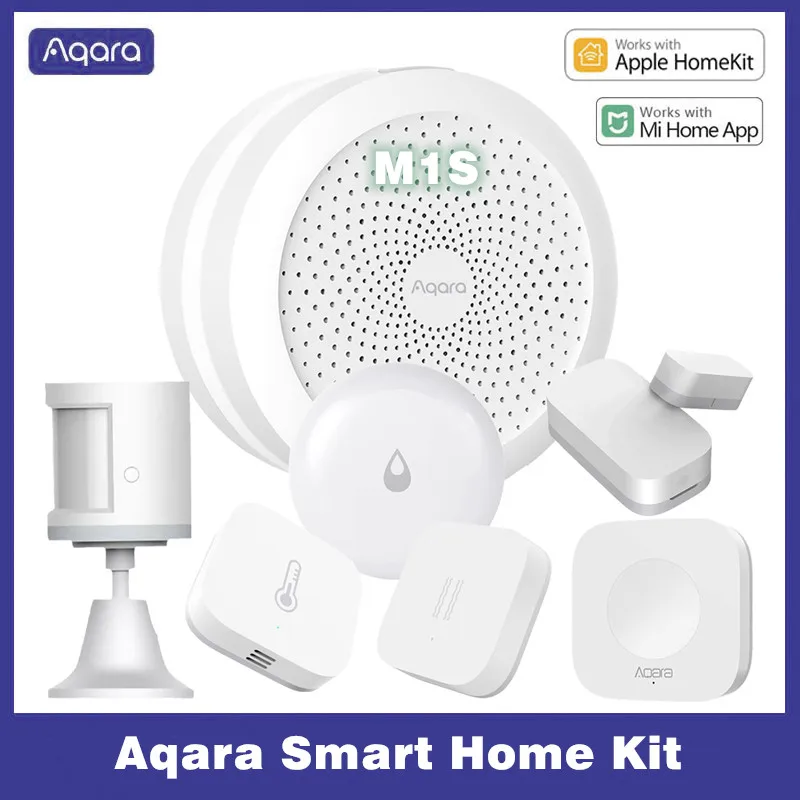 Aqara Smart Home Kit Aqara Gateway M1S Hub Human Body Wireless Switch ...