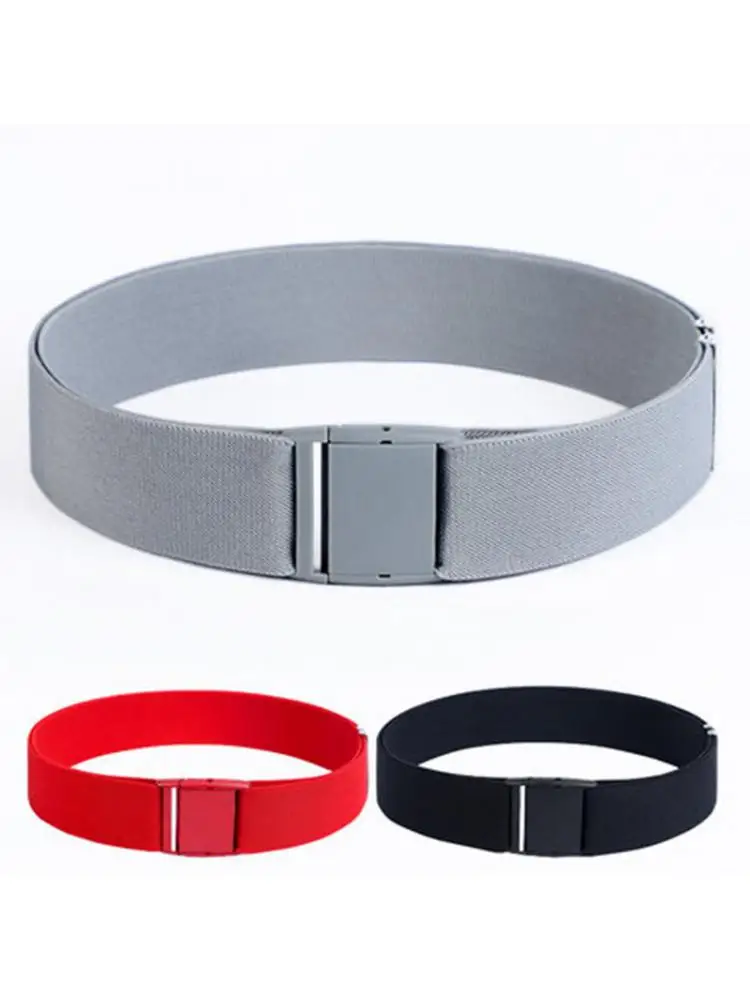 Wide 4cm Elastic Belt Men And Women Band Rubber Lightweight Skirt ...