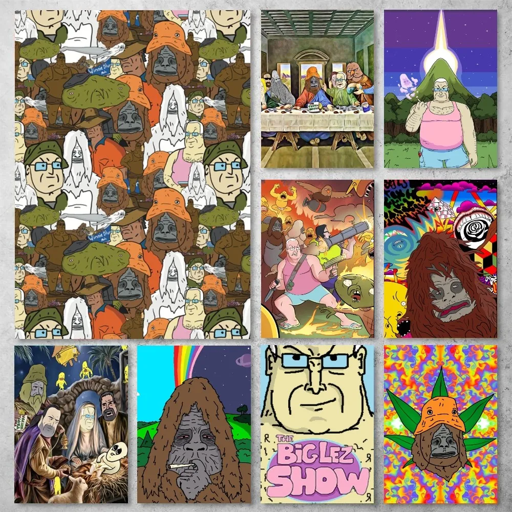 The-Big-Lez-Show-Choomah-Poster-Gallery-Prints-Painting-Wall-Canvas ...