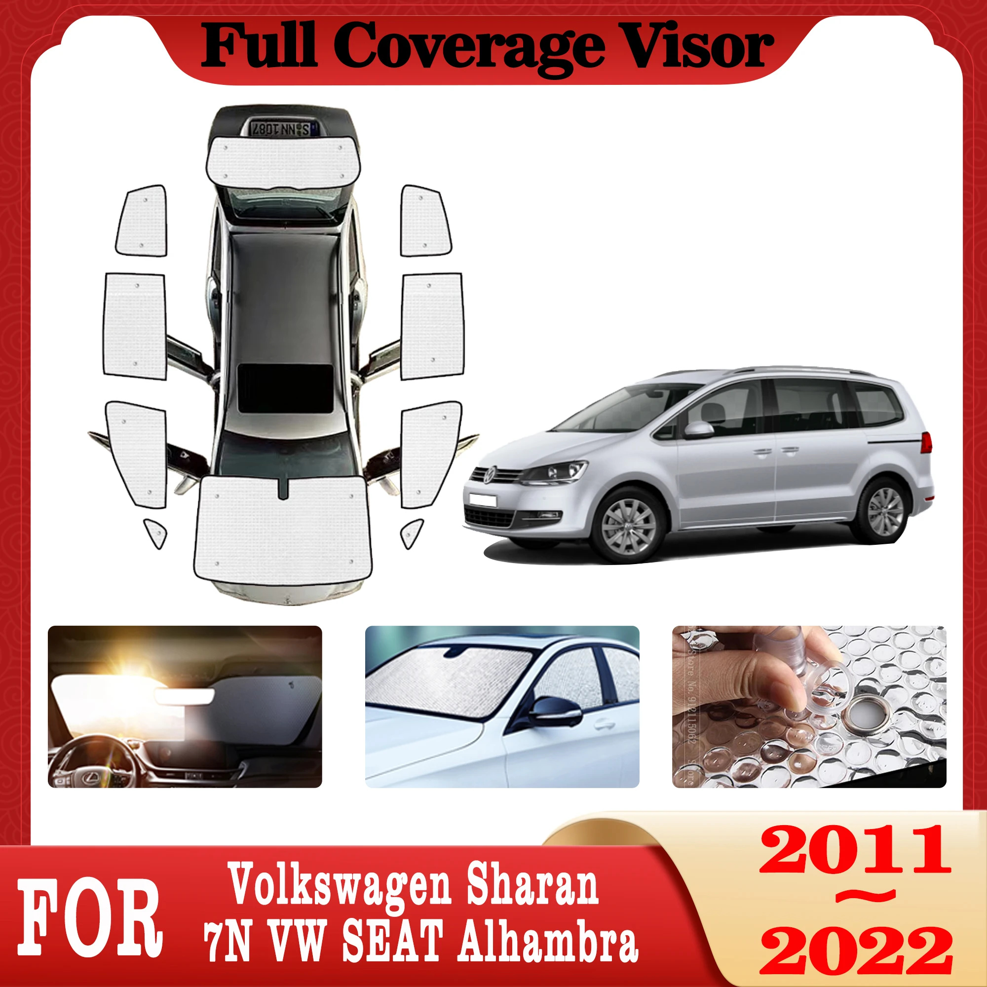 Car-Full-Coverage-Sunshade-For-Volkswagen-Sharan-7N-VW-SEAT-Alhambra ...