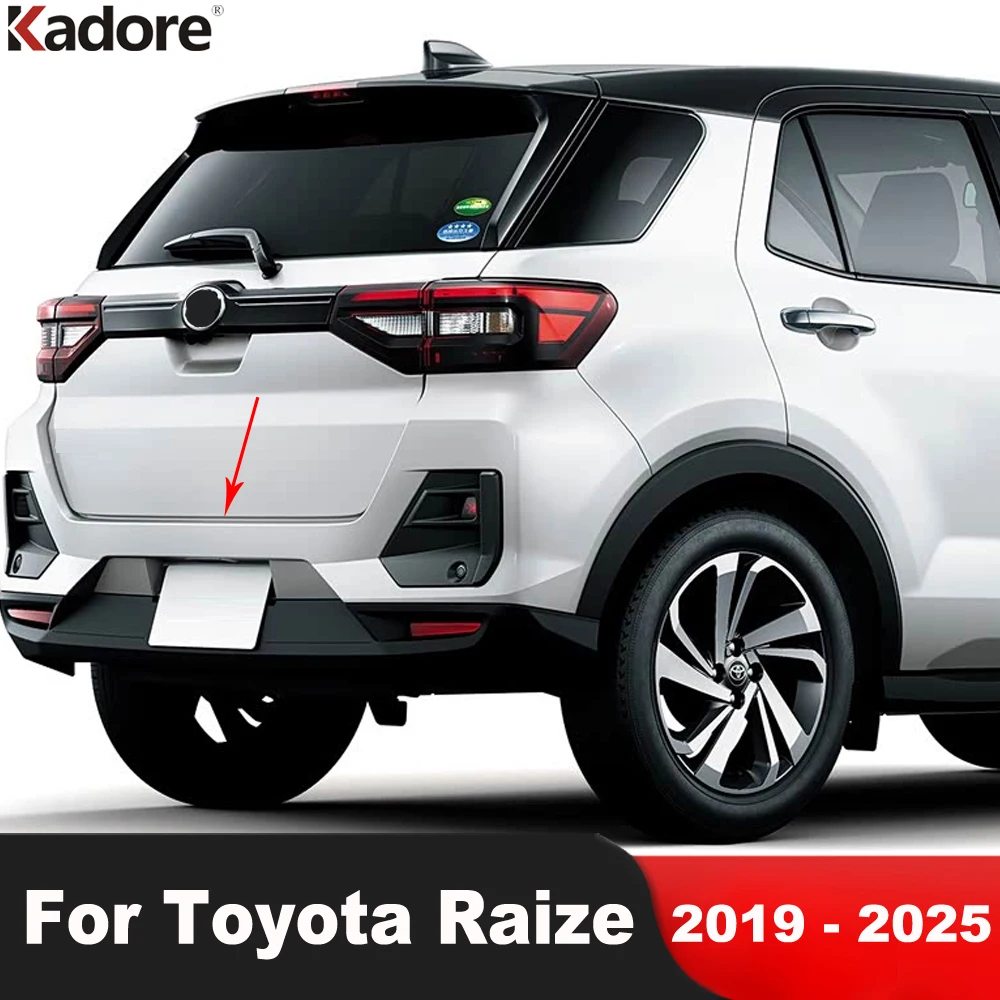 Rear Trunk Lid Cover Trim For Toyota Raize 2019 2020 2021 2022 2023 ...