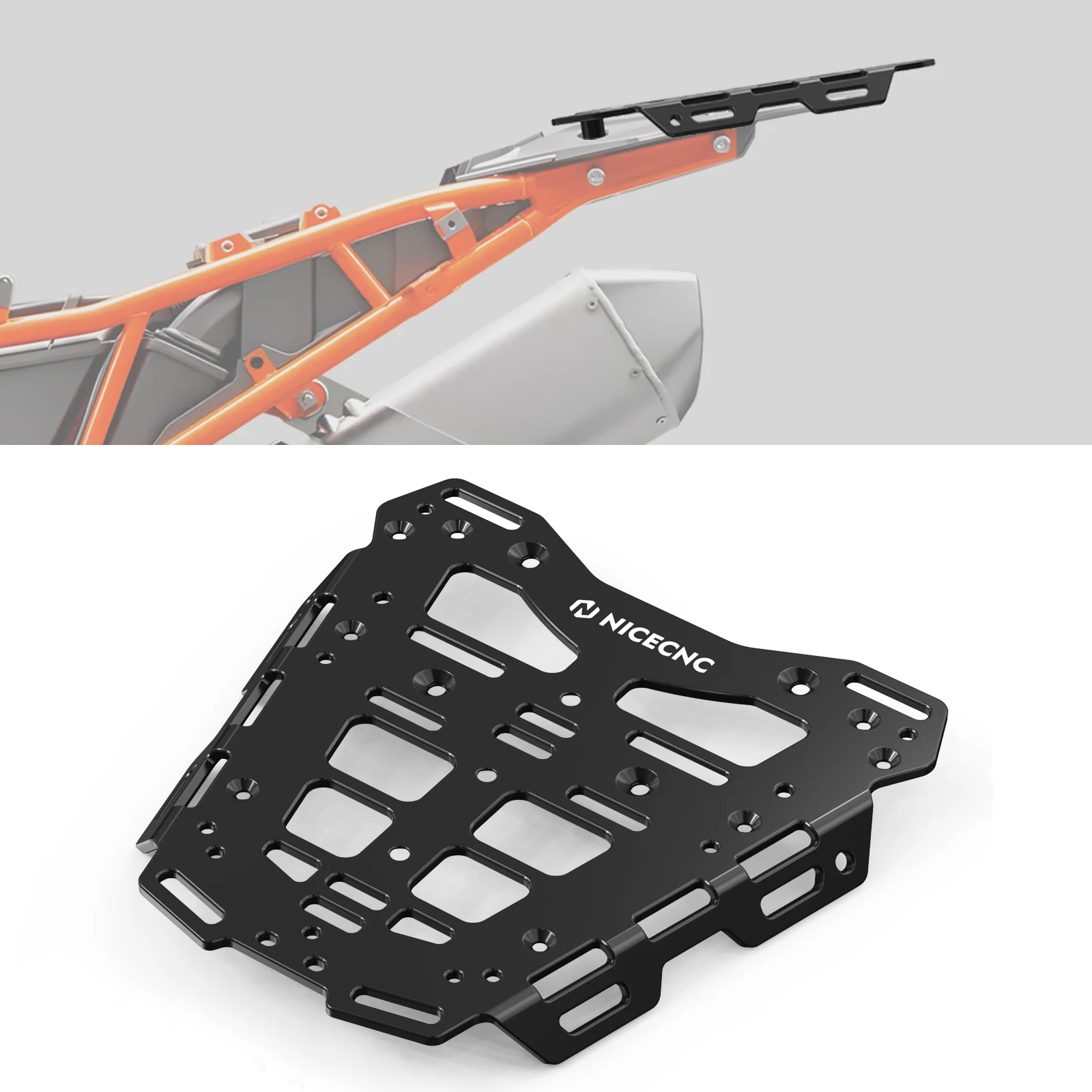 For-KTM-790-890-Adventure-Motorcycle-Rear-Luggage-Rack-Kit-890 ...