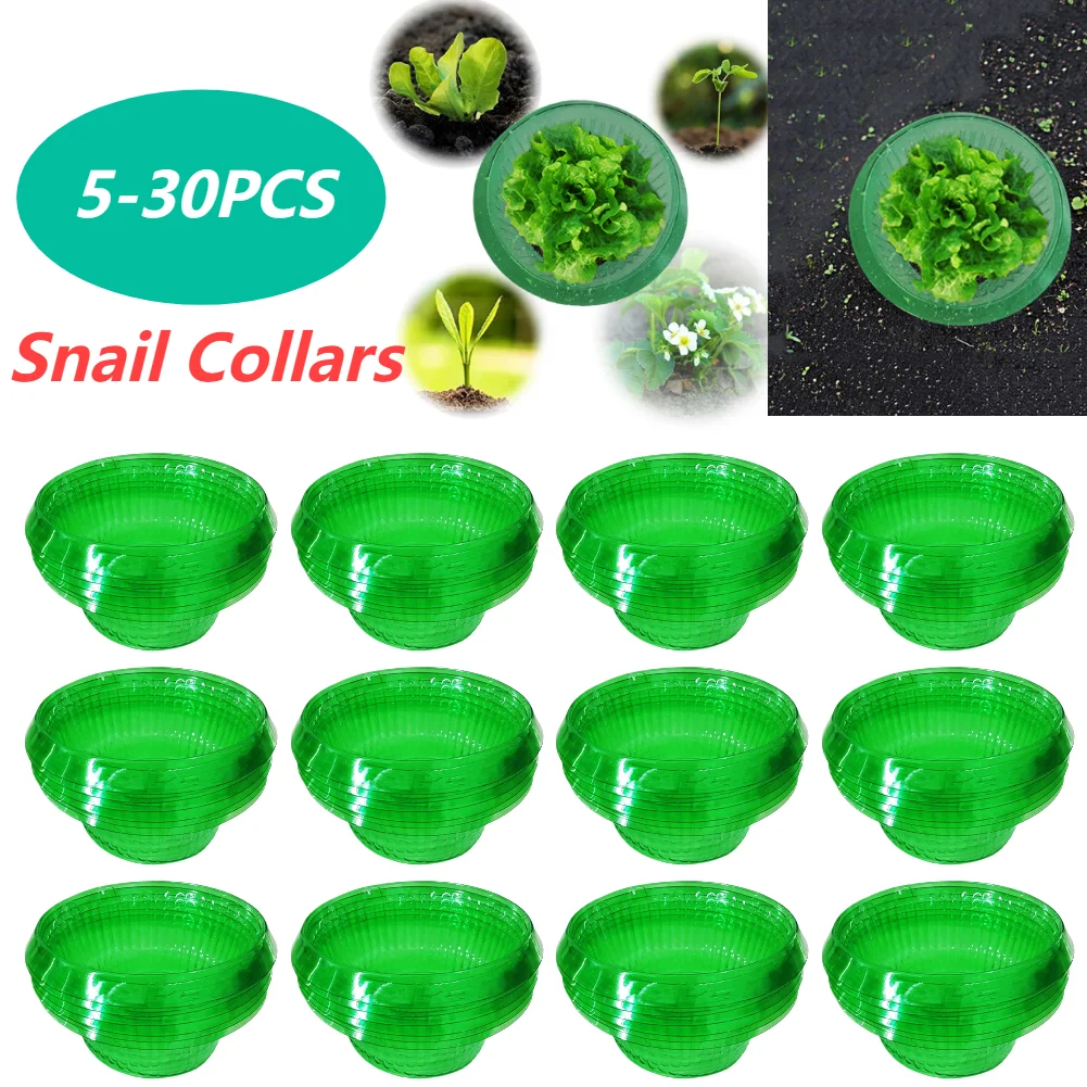 5-30Pcs-Snail-Collars-Slug-Protection-Vegetables-Covers-Plant-Snail ...