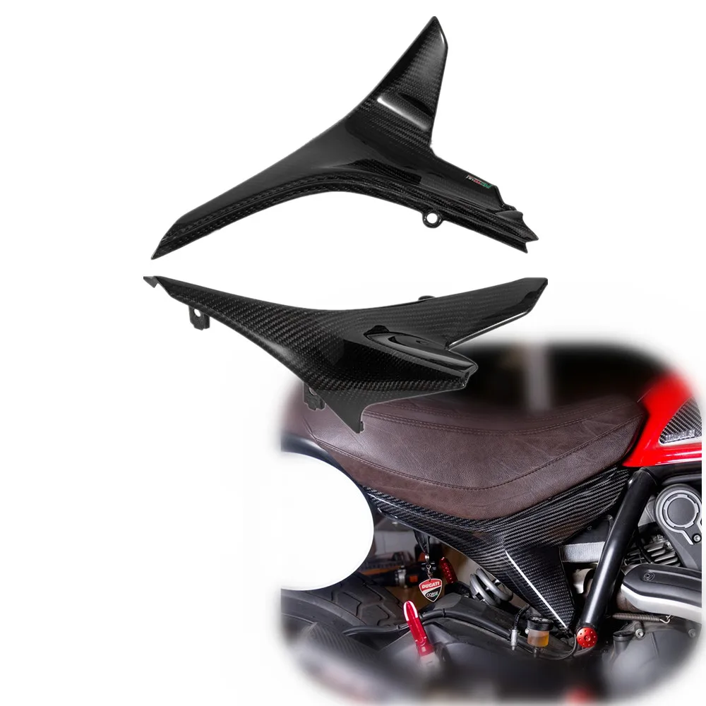 For Ducati Scrambler 2015 2016 2017 2018 100% Carbon Fiber Motorcycle ...