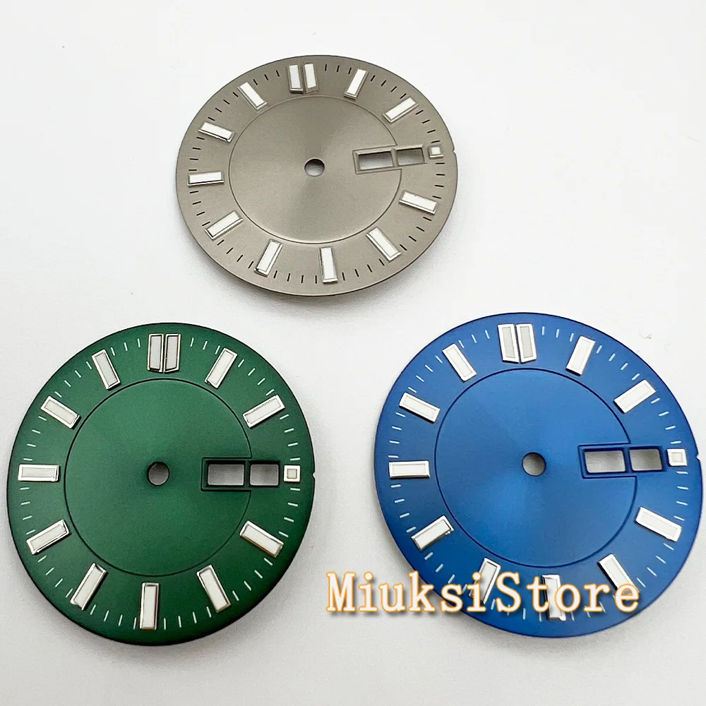 Watch Dial Nh36a | Watch Dial Face | Green Dial Nh36 | Watch 31mm Dial ...