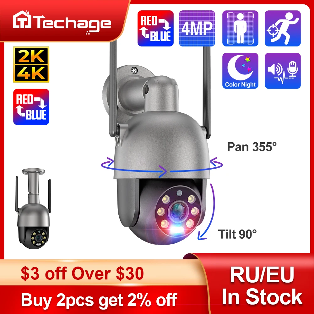 4k Wireless Security Camera | Wifi Camera Surveillance - Ip Camera ...