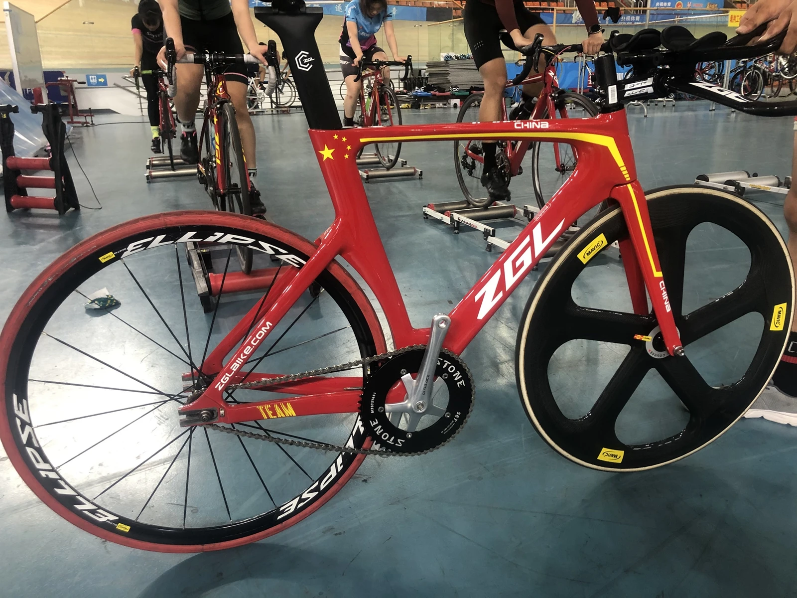 Stone Chainring 144 BCD Track Bike Fixie Aero Fixed Gear Round 42T 46T ...