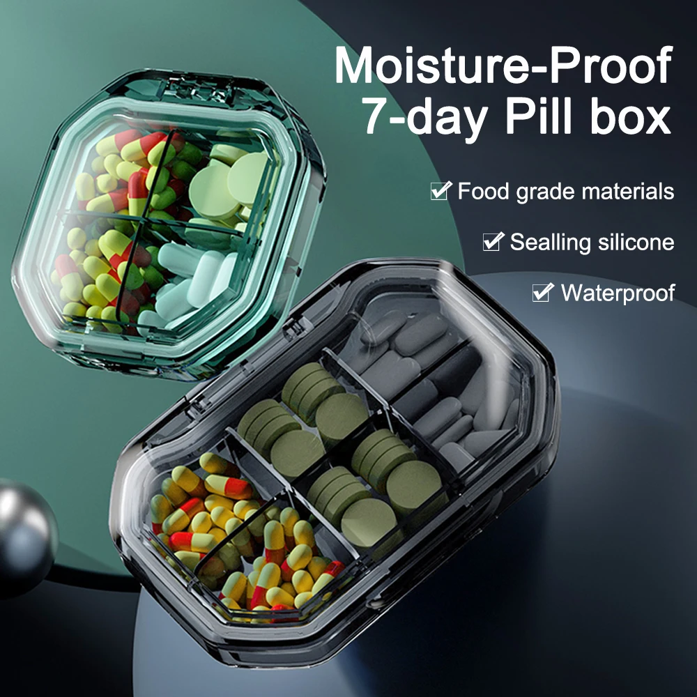 7-Days-Pill-Box-Mini-Medicine-Organizer-Weekly-Travel-Tablets-Container ...
