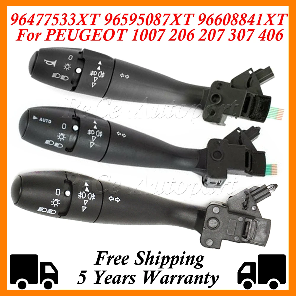 Turn-Signal-Indicator-Switch-For-PEUGEOT-1007-206-207-307-406-407-807 ...