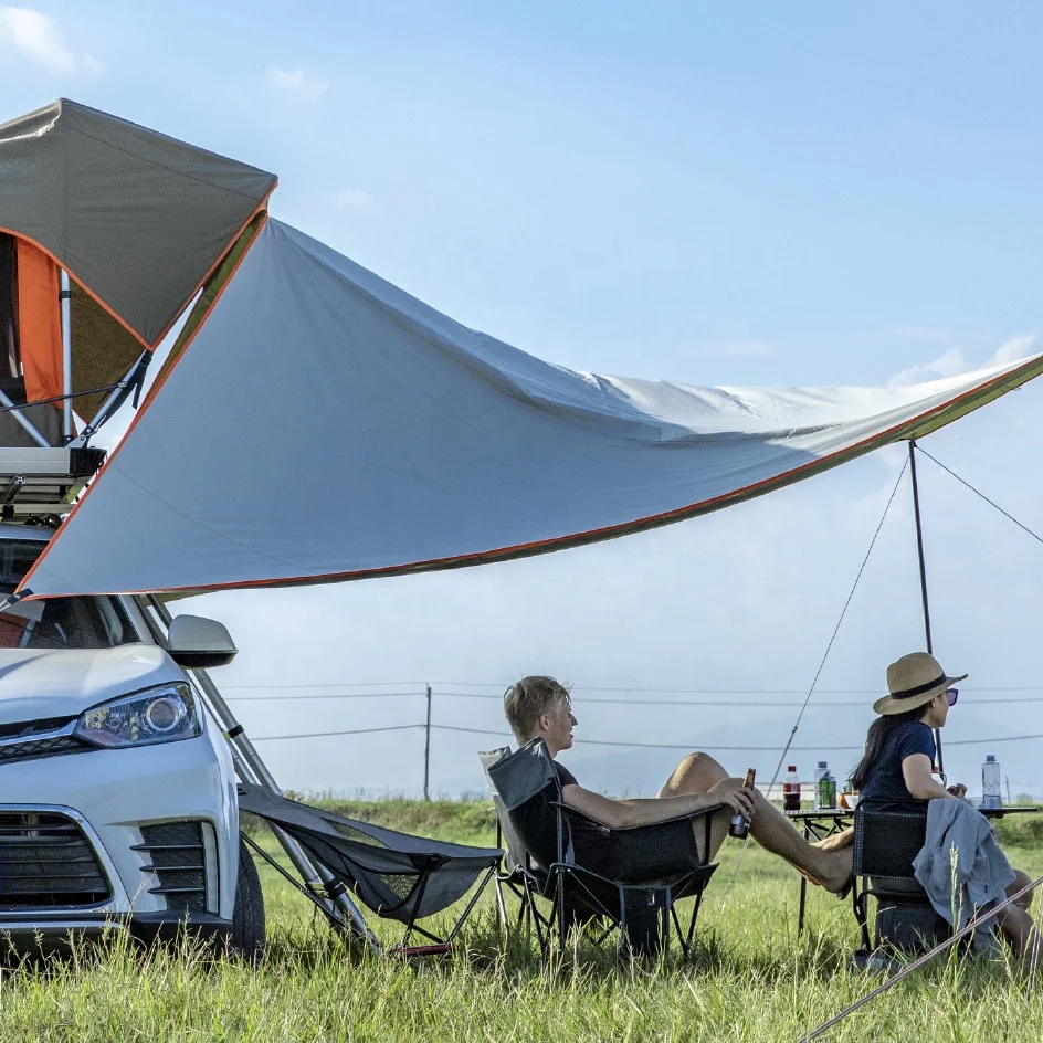 Outdoor-Markise-Camping-tragbare-faltbare-wasserdichte-Auto-Dach-Zelte ...
