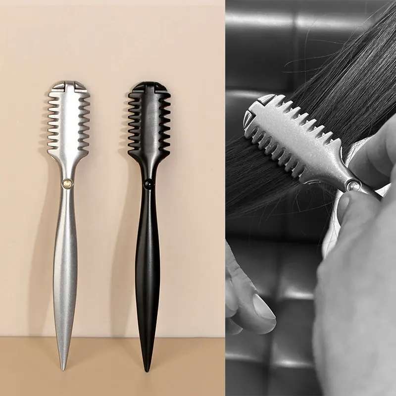 Barber-Thinning-Razor-Layer-Hair-Trimming-Cutting-Comb-Razor-Blade-Hair ...