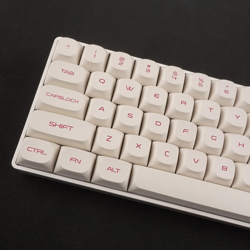 Milky-Purple-Theme-Keycap-Set-124key-PBT-Custom-Retro-Simplicity ...