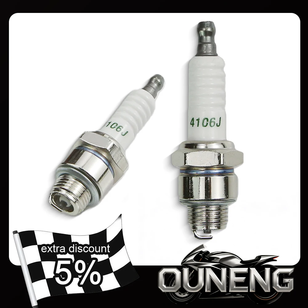 1PC Spark Plug 4106J FOR Spray Powder Duster Spark Plug Lawn & Garden ...