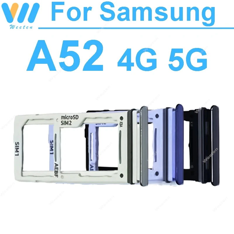 SD Card + SIM card Tray Reader Use For Samsung Galaxy A52 4G 5G Micro ...