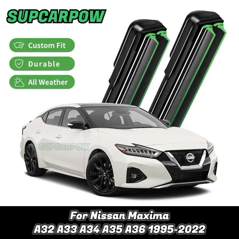 2pcs-Front-Windshield-Wiper-Blades-For-Nissan-Maxima-A32-A33-A34-A35 ...
