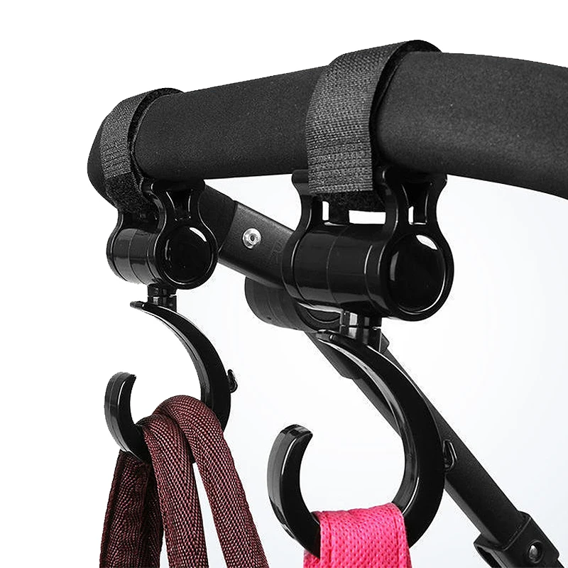 2-1pcs-Baby-Stroller-Hooks-Trolley-Pram-Hook-Clips-Multifunction-Rotate ...