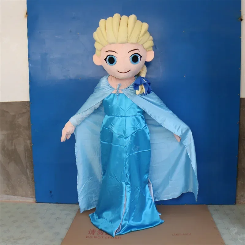 Cosplay-Cartoon-character-Frozen-Princess-Anna-Elsa-Mascot-Costume ...