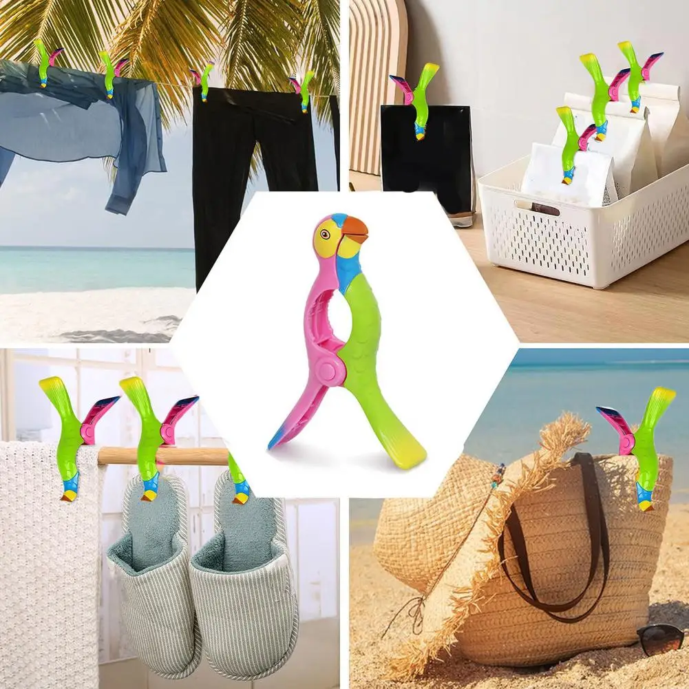 2-Pcs-Colorful-Clothing-Clips-Elastic-Spring-Blankets-Clips-Cartoon ...