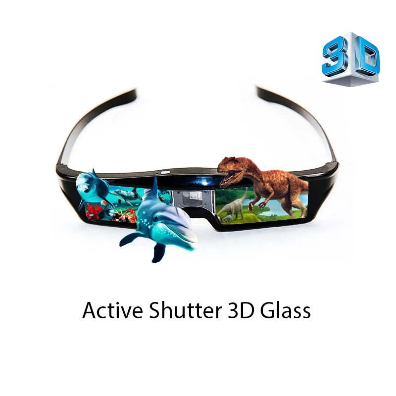 DLP LINK 3D Glasses For Dangbei XGIMI Changhong JMGO Formovie Projector ...
