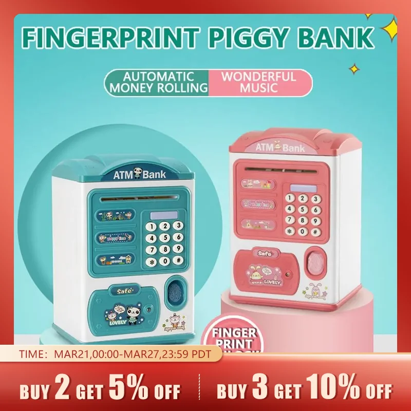 Electronic-Bank-Safe-Box-Money-Boxes-For-Children-Digital-Coins-Cash ...