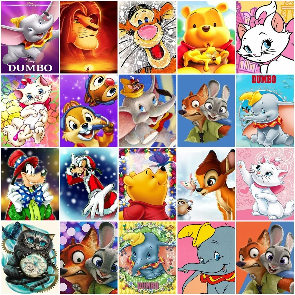 Disney-Dumbo-Desenho-por-N-meros-Pintura-Winnie-The-Pooh-Desenhos ...