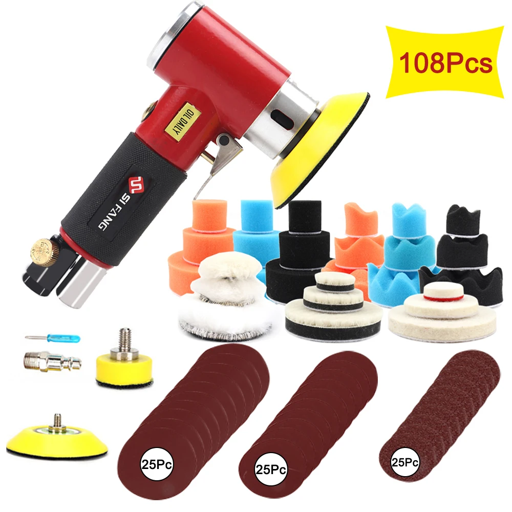 SIFANG-Willekeurige-Baan-Air-Sander-Mini-Pneumatische-Slijpmachine-voor ...