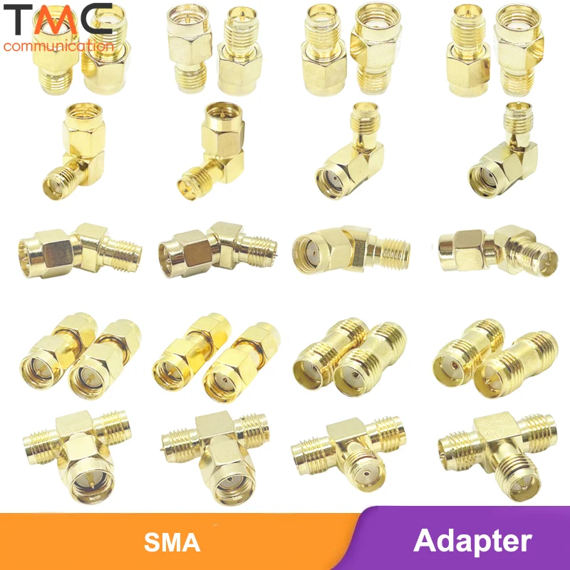 Kit de Conectores SMA, Adaptador SMA a RP-SMA Macho Hembra, Conector ...