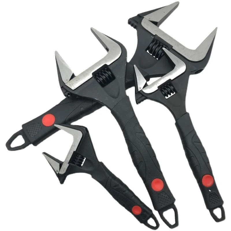Large-Opening-Adjustable-Wrench-Multifunctional-Ratchet-Handle-Wrench ...