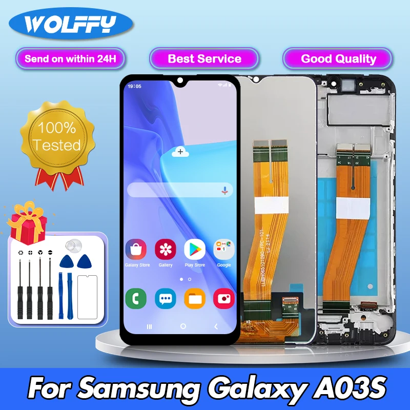 Pantalla-Original-para-Samsung-Galaxy-A03S-LCD-A037F-A037M-A037G-A037U-montaje-de-digitalizador ...