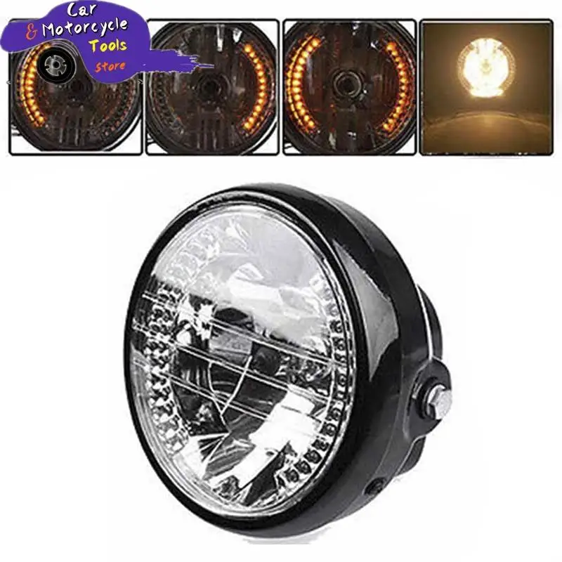 Faro-delantero-Universal-de-7-pulgadas-para-motocicleta-l-mpara-LED-de ...