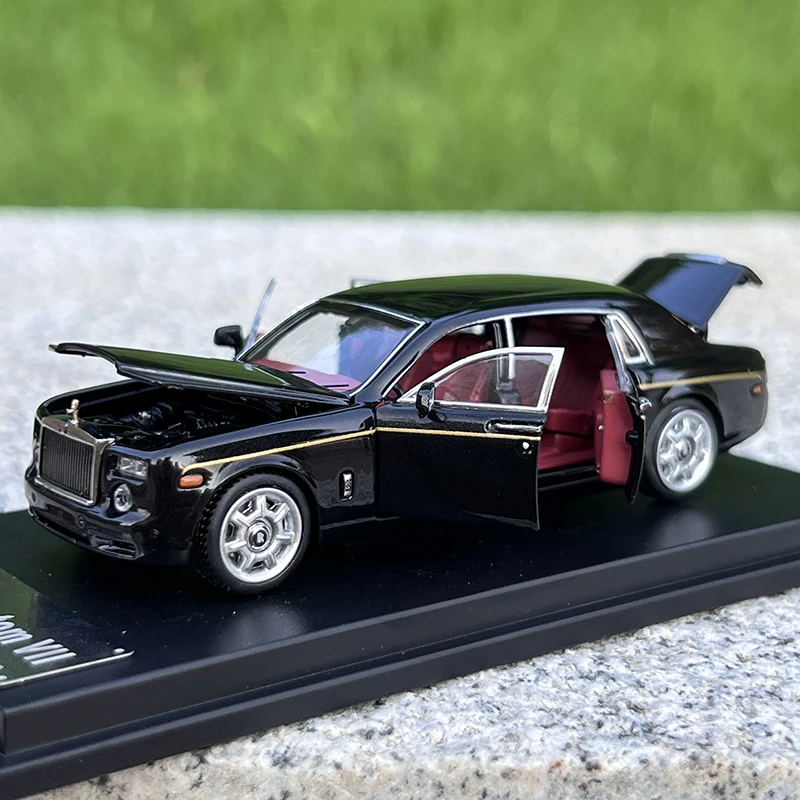 1/64 Diecast car model RR PHANTOM Alloy Limited edition simulation ...