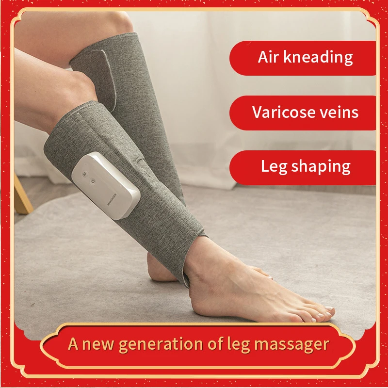 Air Pressure Foot Leg Calf Relax Compression Massager For Circulation ...