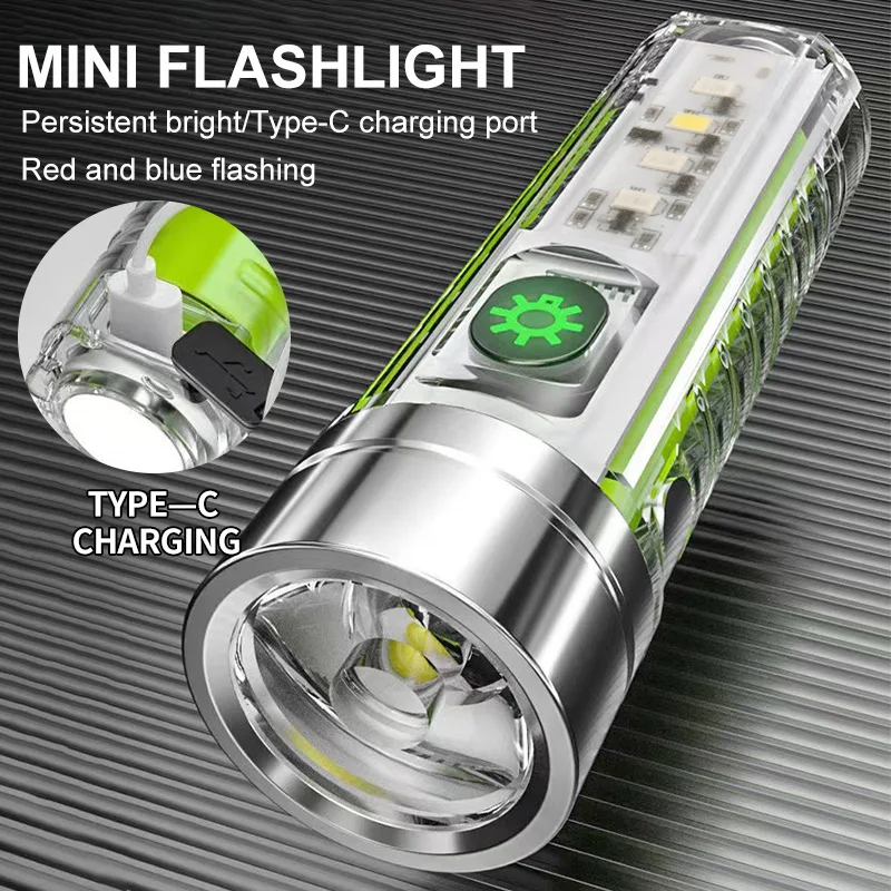 RechargeableHandheld-Flashlight-High-Lumen-6-Modes-Brightest-LED ...