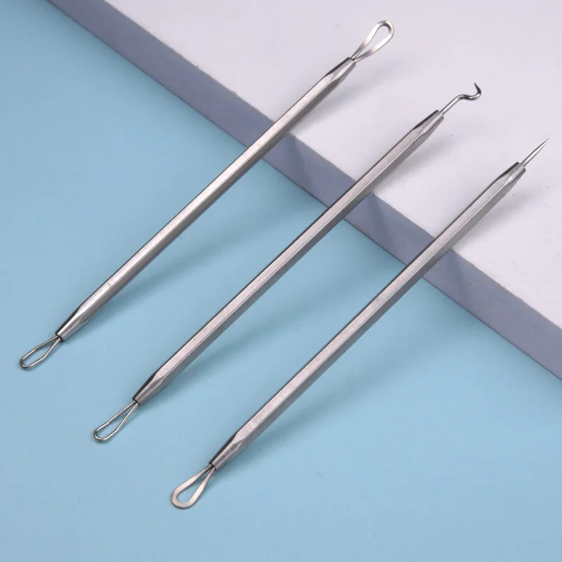 Black Dot Pimple Blackhead Remover Tool Needles for Squeezing Acne ...