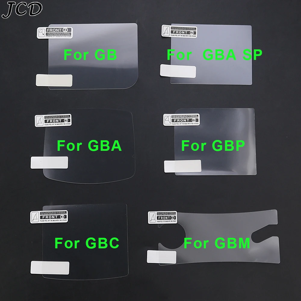 JCD-10pcs-Clear-Plastic-Protective-Film-Screen-Lens-Protector-Cover-For ...