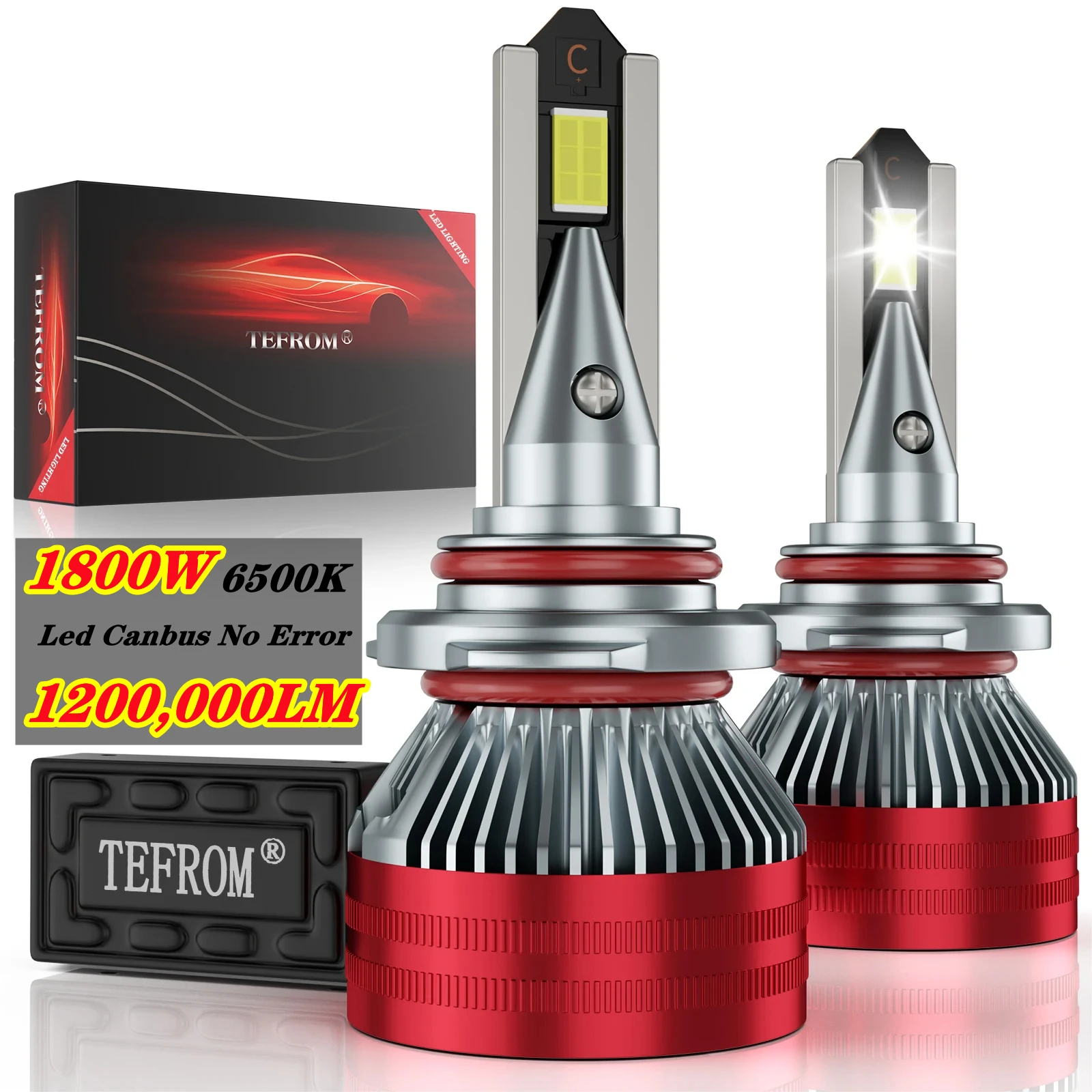 Powerful-Bright-H4-H7-Led-Lights-For-Car-Canbus-No-Error-H1-H11-H8-H9 ...