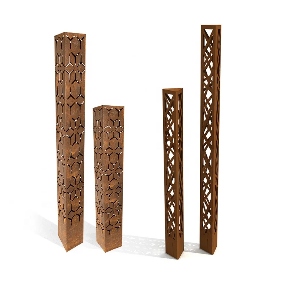 Custom-Garden-Modern-Art-Light-Box-Garden-Decoration-Metal-Lighting ...