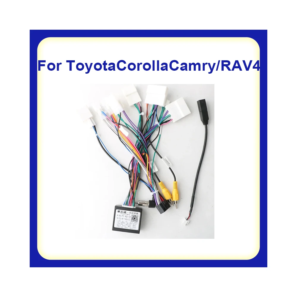 For-Toyota-Corolla-Camry-RAV4-With-Canbus-For-Toyota-High-wiring-16-pin ...