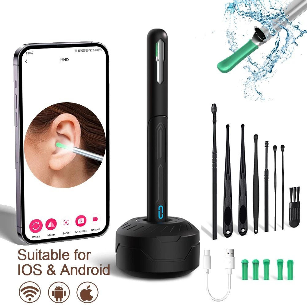 Wireless-Visual-Ear-Cleaner-with-Camera-1080P-Ear-Stick-Otoscope-Ear ...