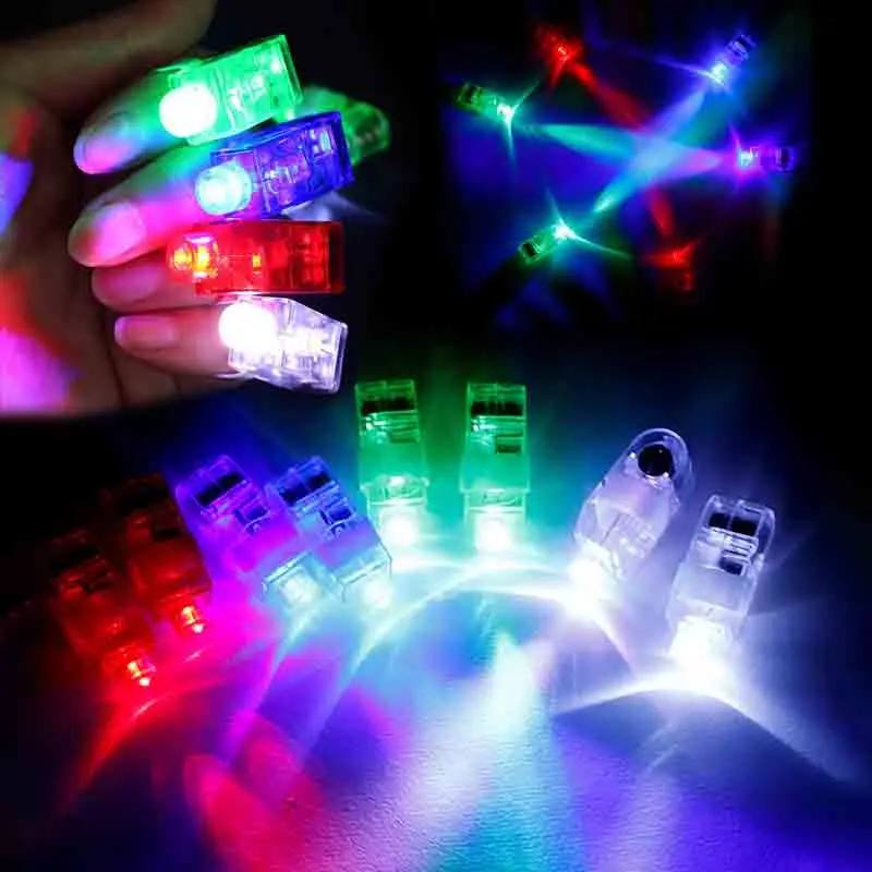 5-10PCS-Cartoon-Finger-Projection-Lamps-Finger-Light-Ring-Light-Kids ...