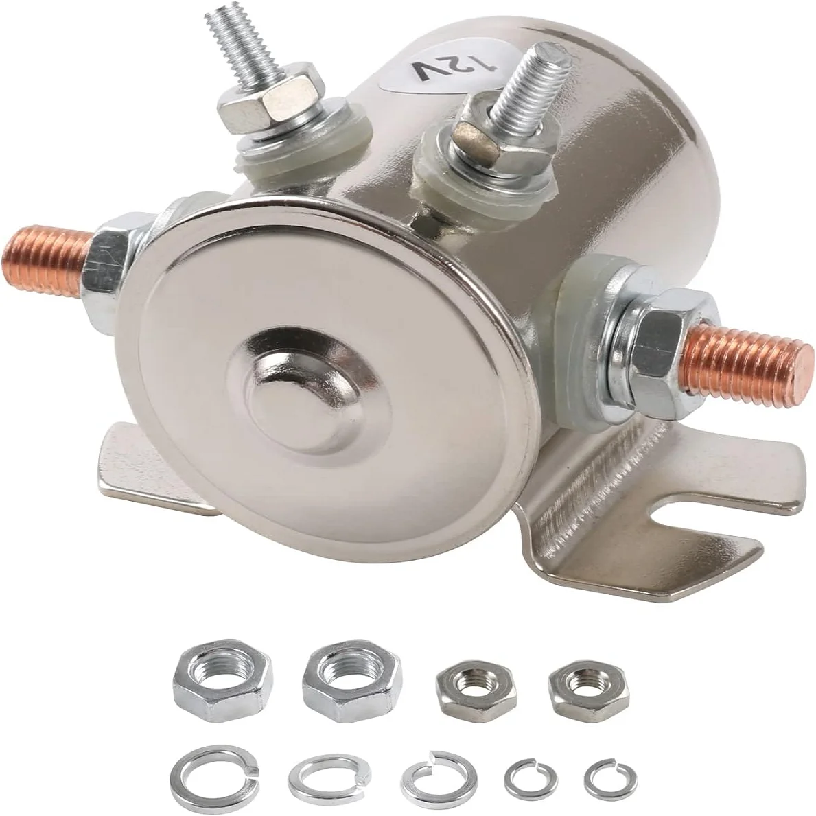 SPST-Max-300A-12VDC-Duty-Solenoid-Relays-4-Terminal-for-Golf-Carts ...