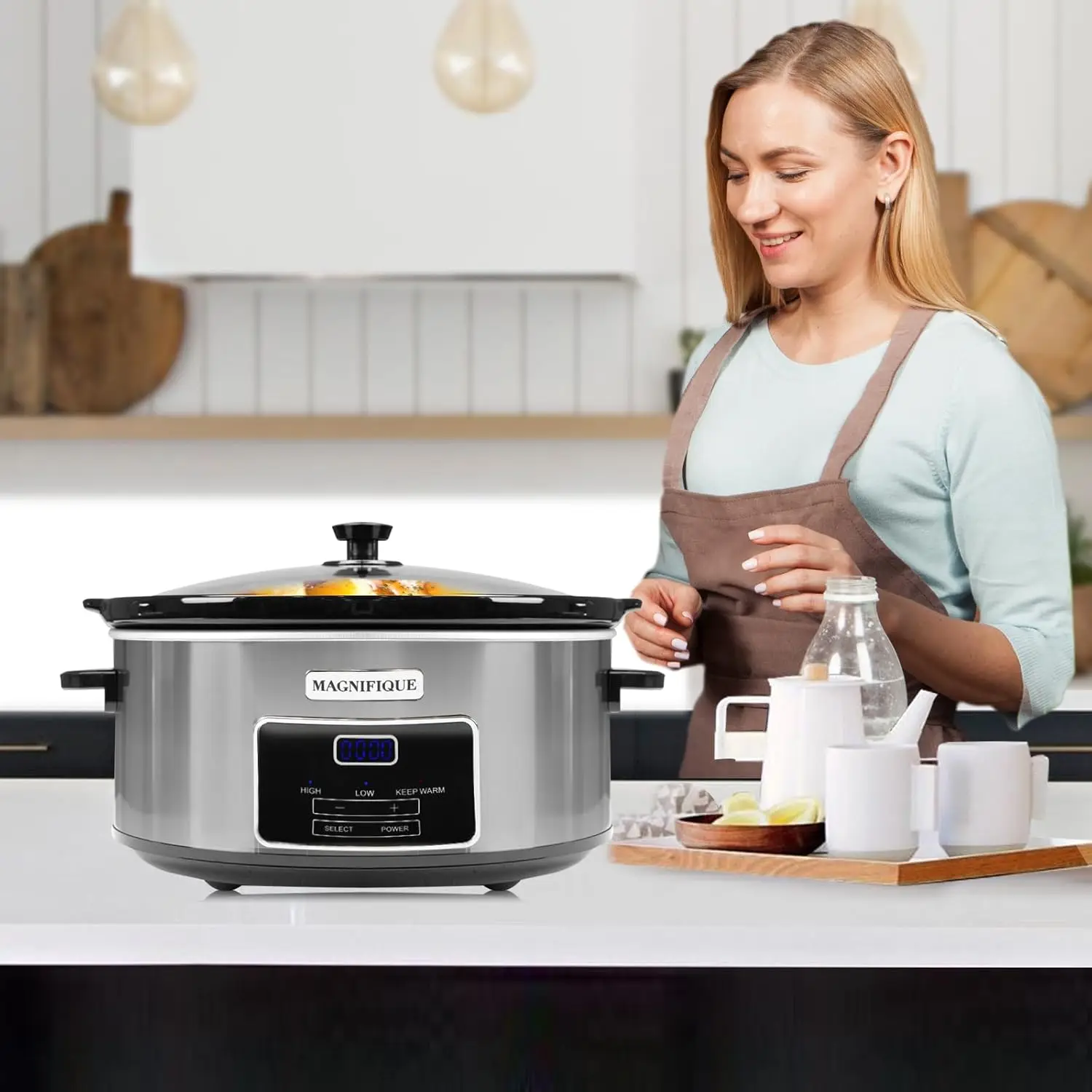 7-Quart Digital Slow Cooker – Prep And Pop