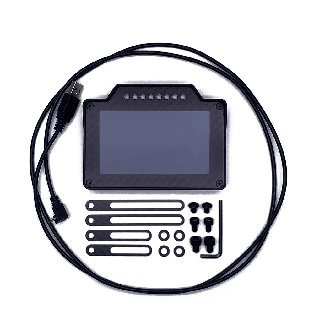 PC-USB-Steering-Wheel-Display-Dashboard-Simulado-Racing-Game-Meter ...