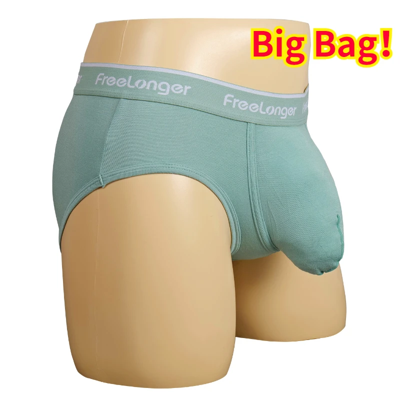 Man Bulge Pouch Lingerie for Boy Soft Super Big Penis U Convex Boxers Elastic Dick Bag Underwear ...