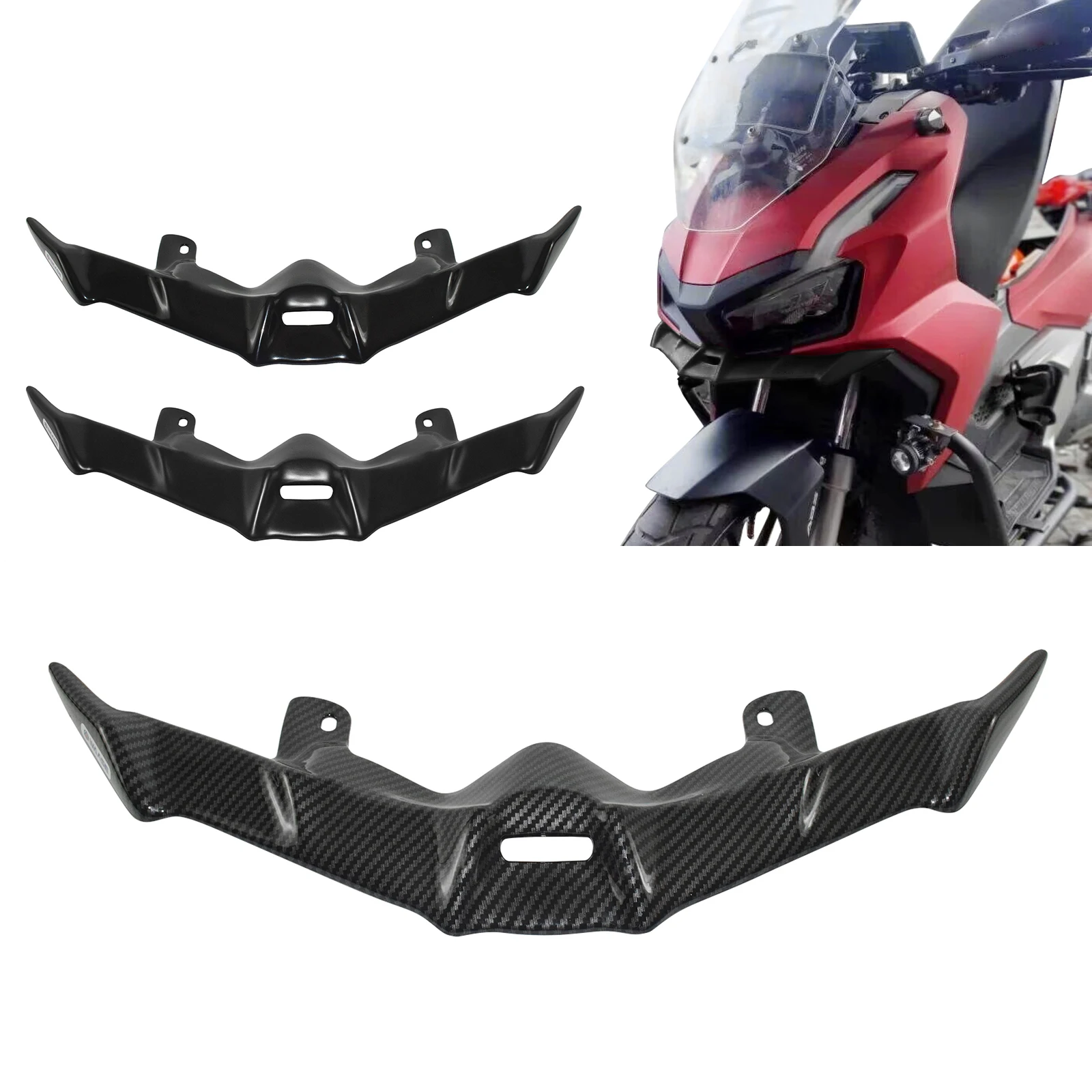 QMSTART-Racing-Motorcycle-Front-Fender-Beak-Nose-Cone-Aerodynamic ...