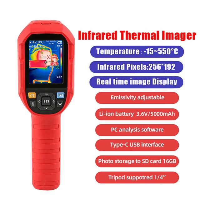 A-BF Infrared Thermal Imager RX-300 -20°C~550°C Industrial Floor ...