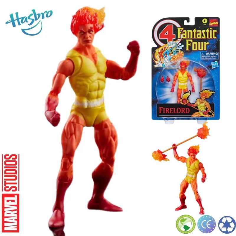 Hasbro Marvel Legends Fantastic Four Fire Lord 6 Inches 16Cm Original ...
