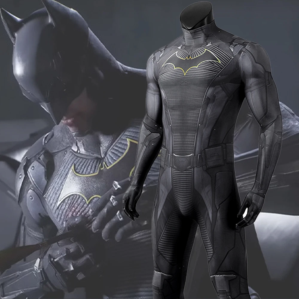 Superhero-Bat-Cosplay-Costume-Full-Sets-Gotham-Man-Knights-Bodysuit-Cape-Mask-3D-Printed-Spandex ...